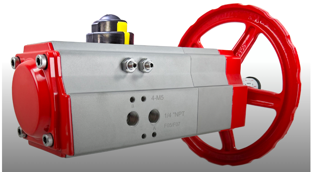 Valworx unveils new Pneumatic/Manual combination actuator line | GlobalSpec