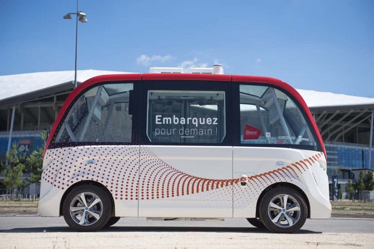 Navya launches autonomous shuttle service pilot project in France ...