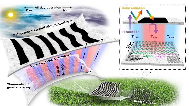 Wearable energy harvester inspired by zebras | GlobalSpec