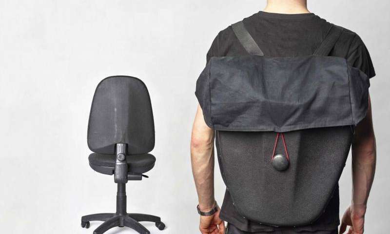 Discarded Office Chairs Now Repurposed Backpacks | Engineering360
