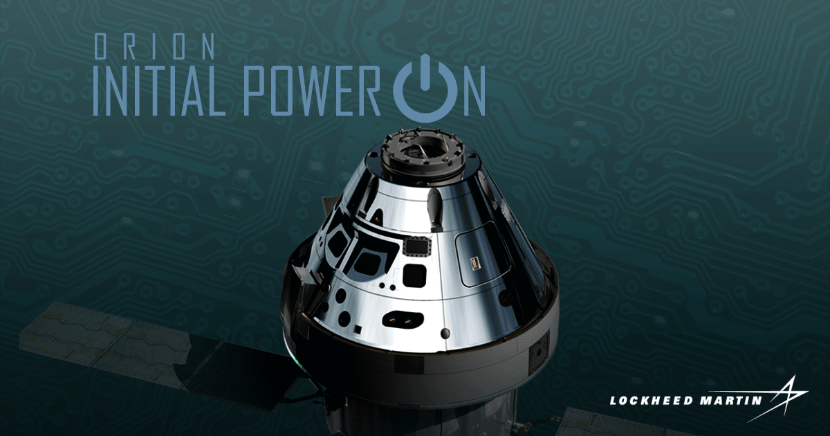 Orion Spacecraft Powers Up for the First Time | GlobalSpec