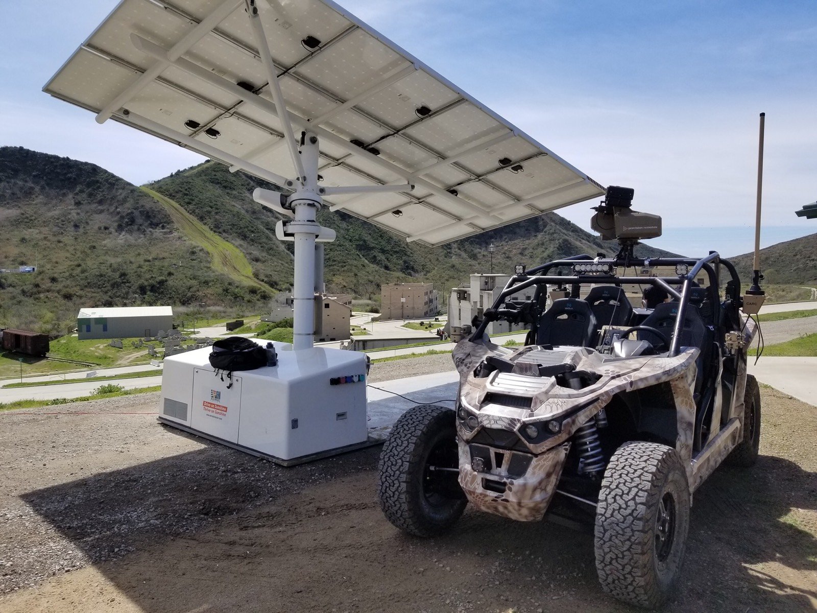 In Combat Drill, Tactical EVs Are Charged Off-grid | GlobalSpec