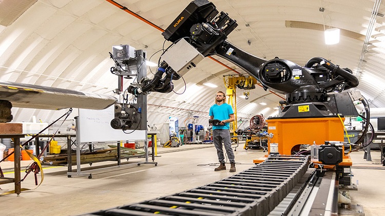 A robotic assist in wind turbine blade manufacture | GlobalSpec