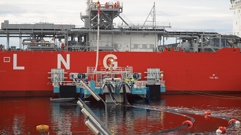 First Demonstration of Floating LNG Ship-to-Shore System | Engineering360