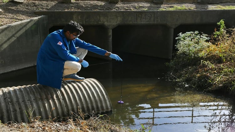 Small cost, big results with passive wastewater sampler | GlobalSpec