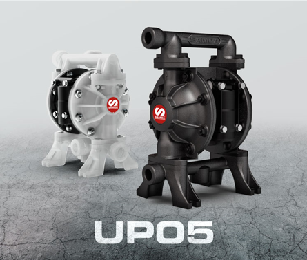 NEW UP05 — PIVOT series air-operated double diaphragm pump from SAMOA ...