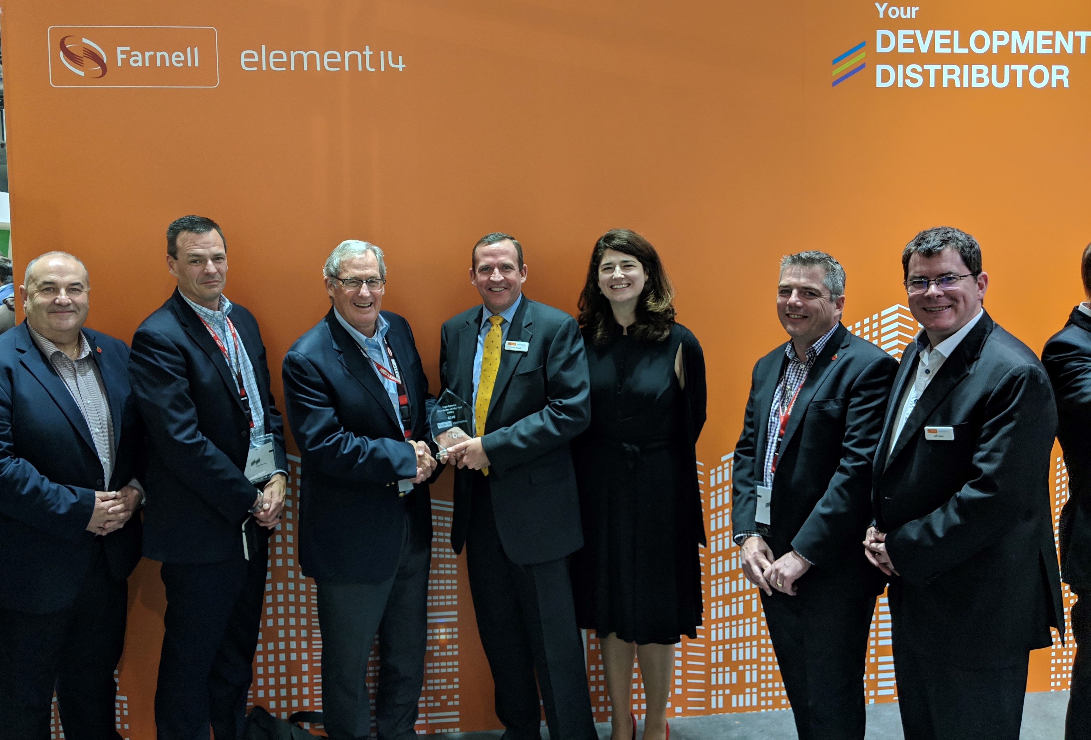 Farnell Element14 Wins Distributor of the Year Award | GlobalSpec