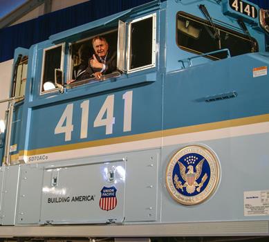 UP 4141 to Pull George Bush Funeral Train | GlobalSpec