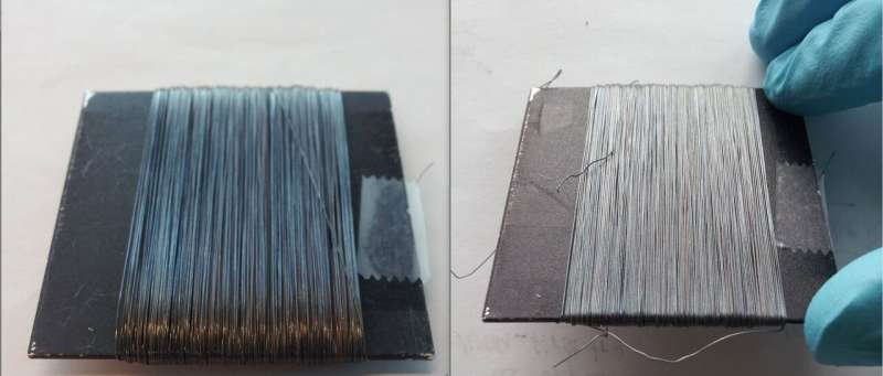 Fiber coating can change color to reveal possible mechanical damage ...