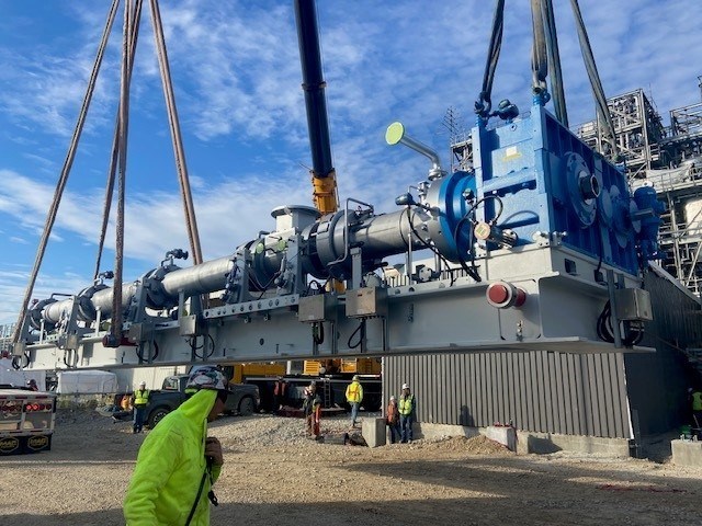 Final extruder for PureCycle's flagship purification plant delivered ...