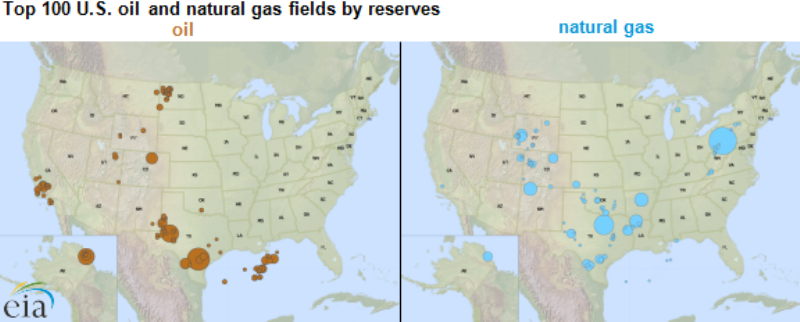 Top 100 U.S. Natural Gas Fields Named by EIA Report | GlobalSpec