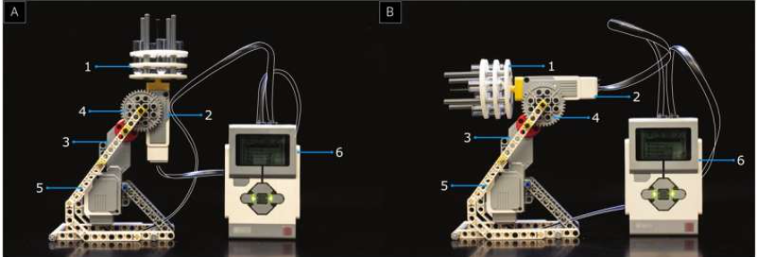 Team turns LEGO robot into gradient mixer | GlobalSpec