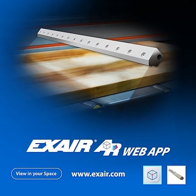 EXAIR’s new augmented reality web application helps improve customer experience | GlobalSpec
