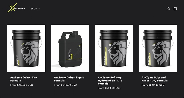 Arxtera launches online shop of biological wastewater treatment ...